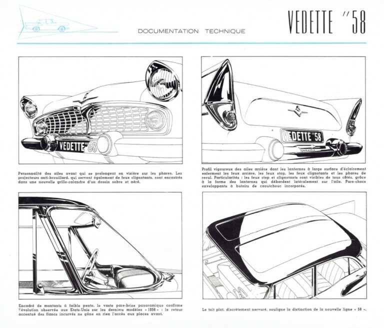 Simca Vedette – Phil Seed's Virtual Car Museum